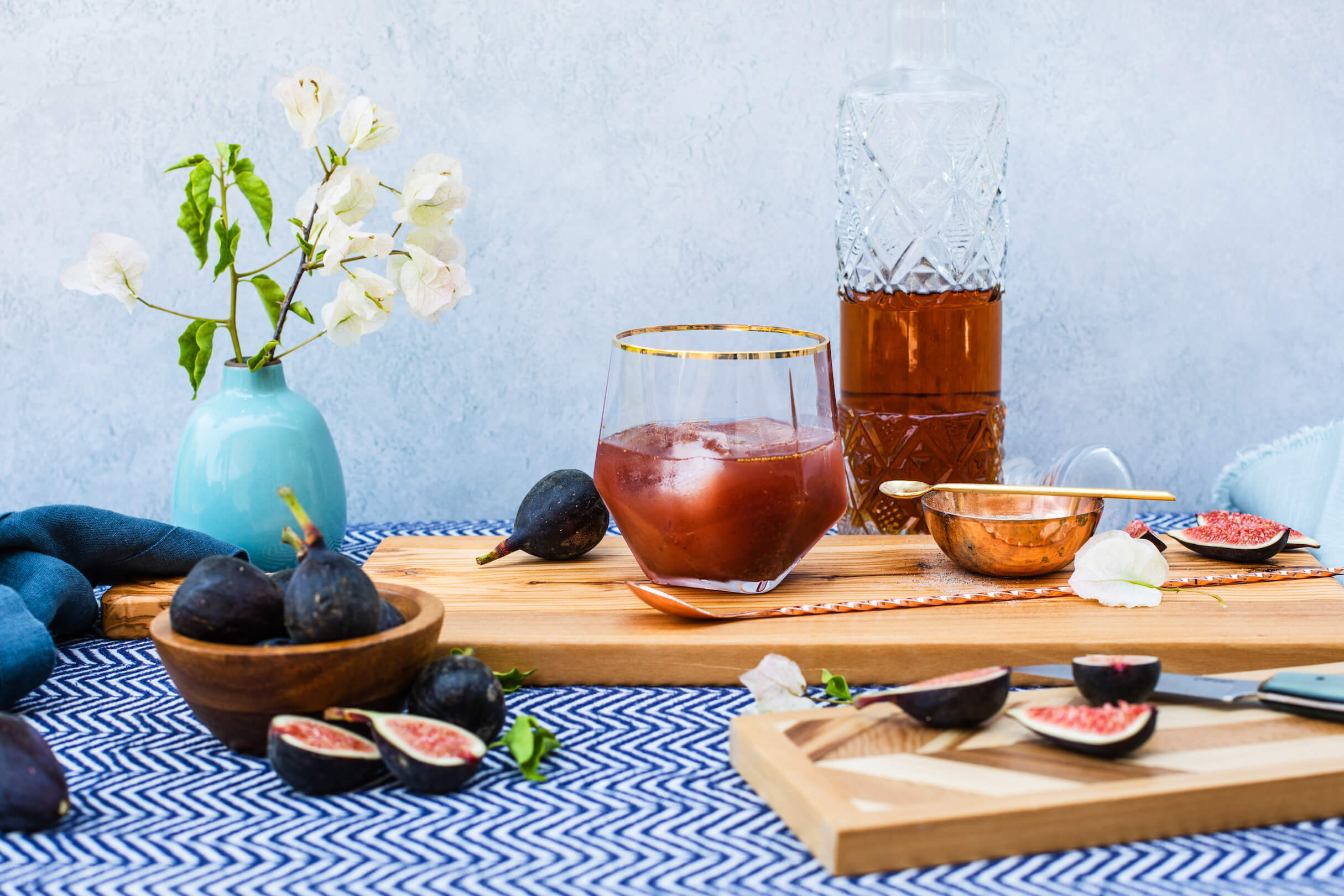 Figaro, Figaro—A Fig and Bourbon Cocktail Recipe - Edible San Diego